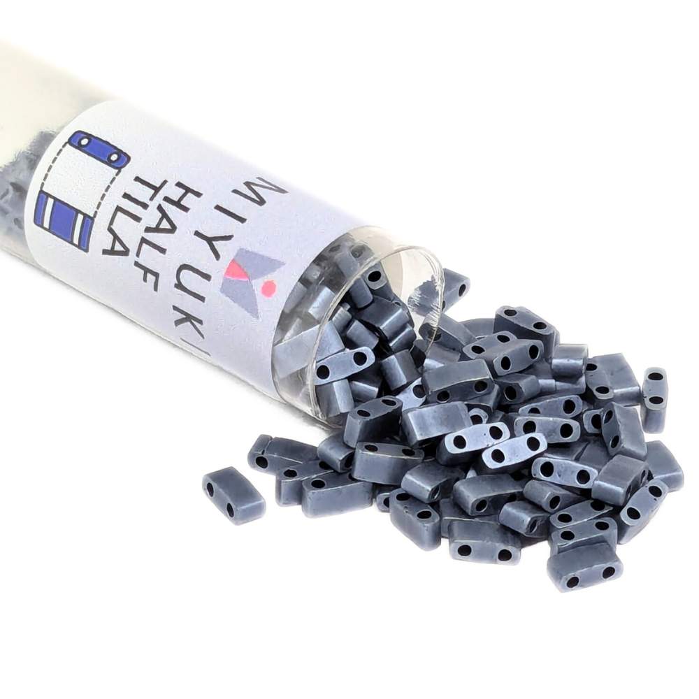 TLH-2001 Miyuki Half-Tila Tube - Gunmetal Matte – Miyukilandia